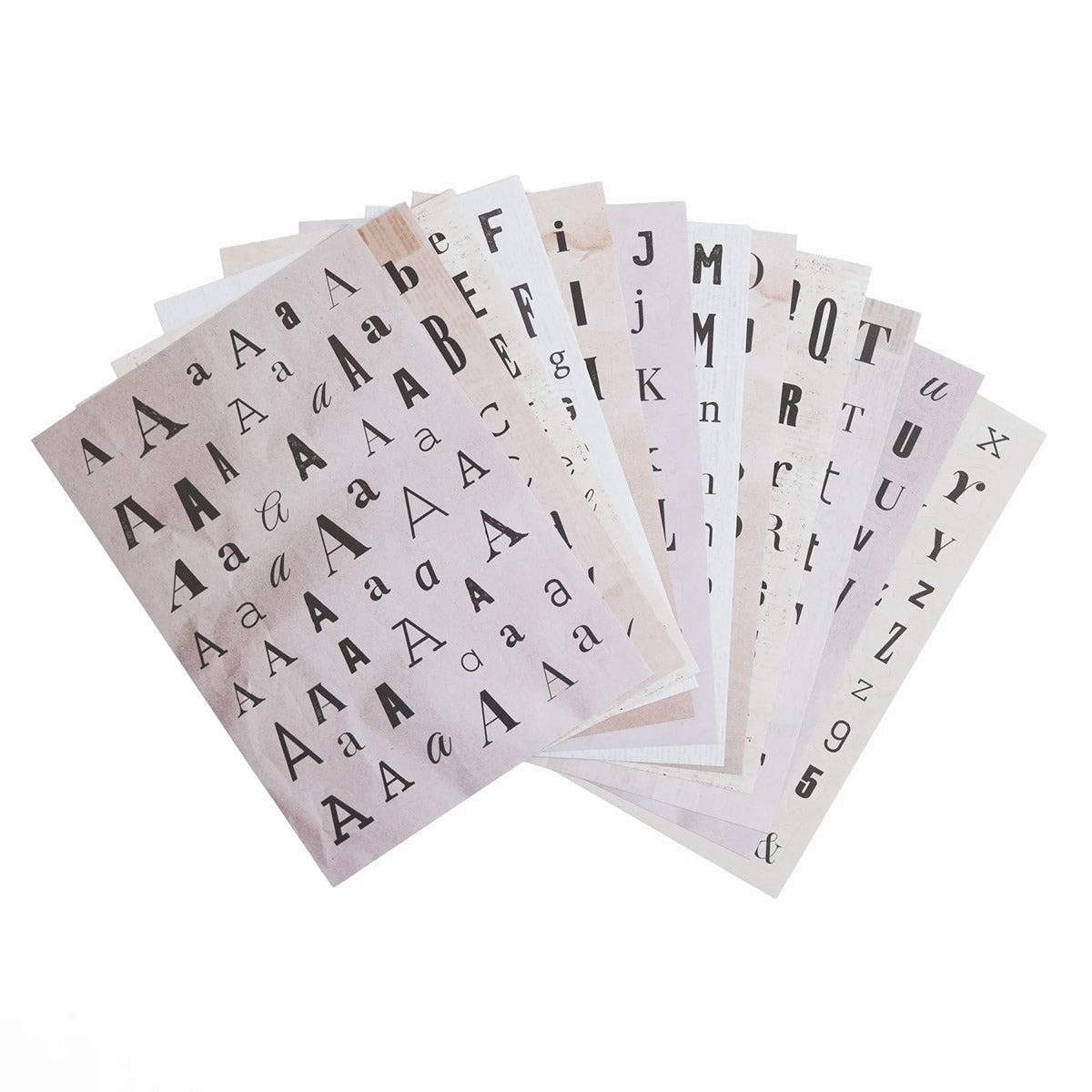 Archer & Olive Deluxe Sticker Set – 12 pagina’s, mat papier & fonts ...