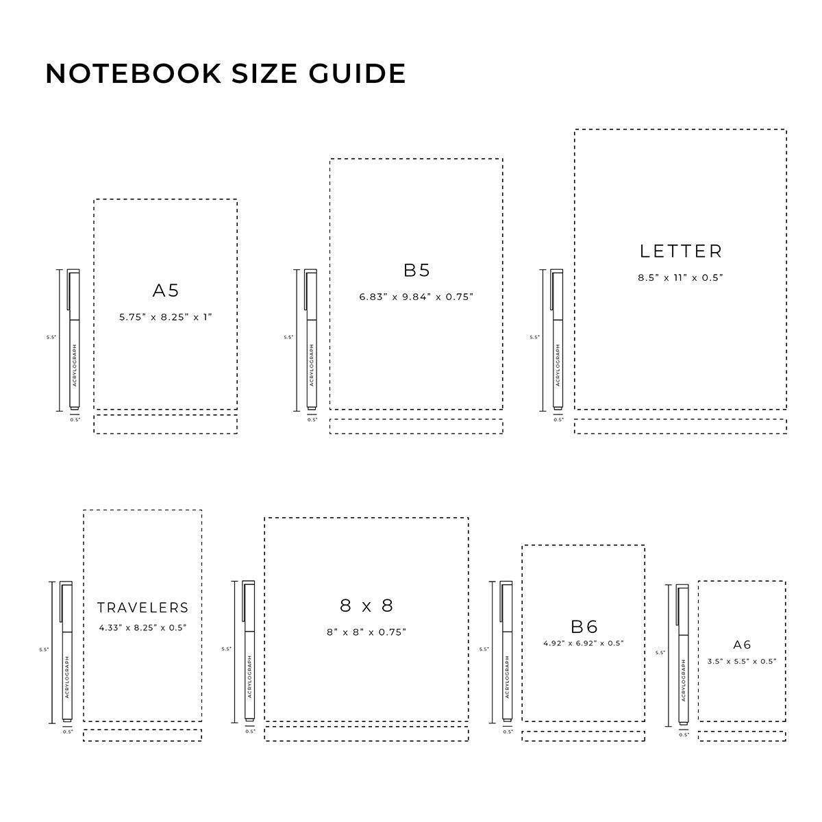 Archer & Olive Bullet Journal Vintage Typewriter A5 Dot Grid – 24Papershop