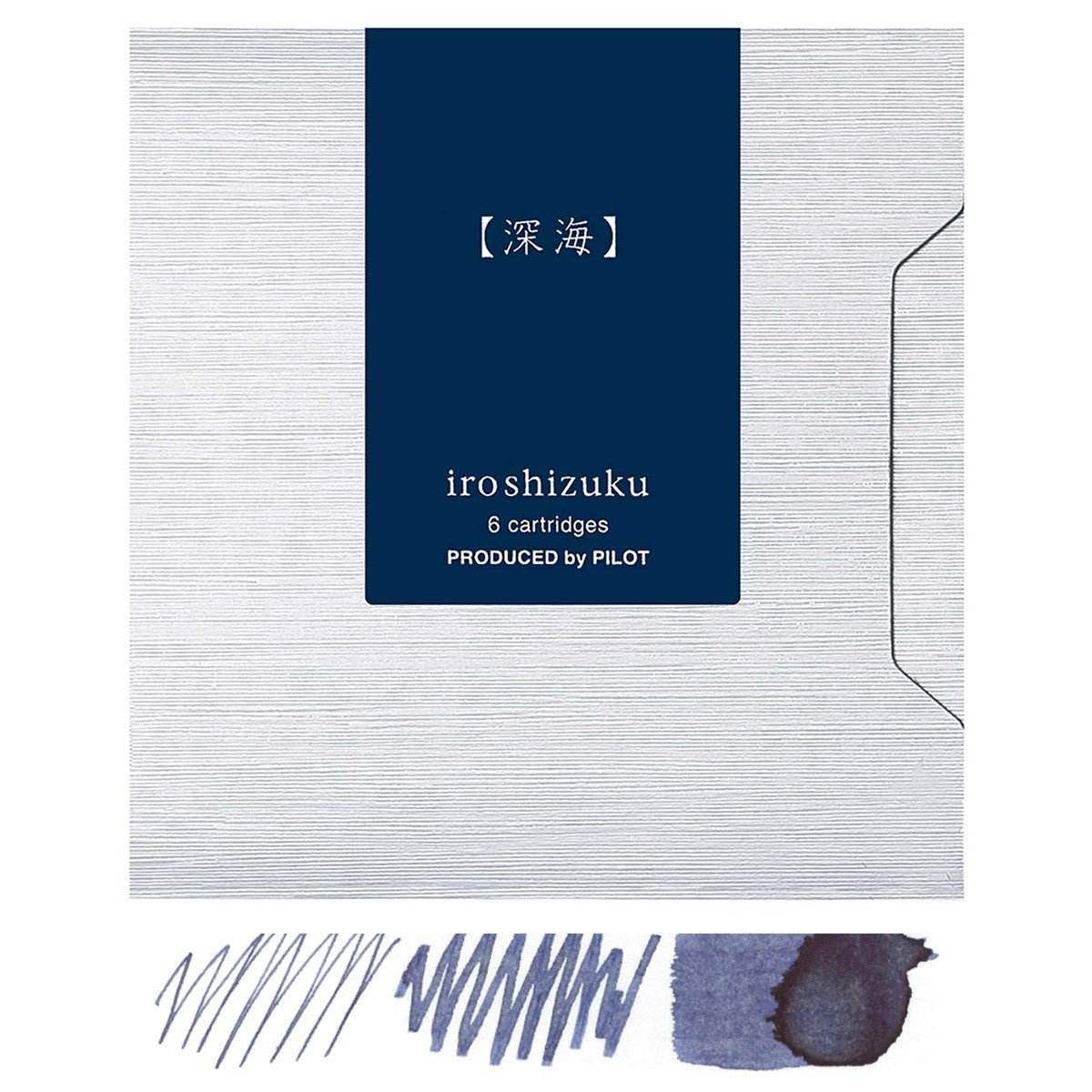 Pilot Iroshizuku Inktcartridge Shin-Kai - 6 stuks – 24Papershop